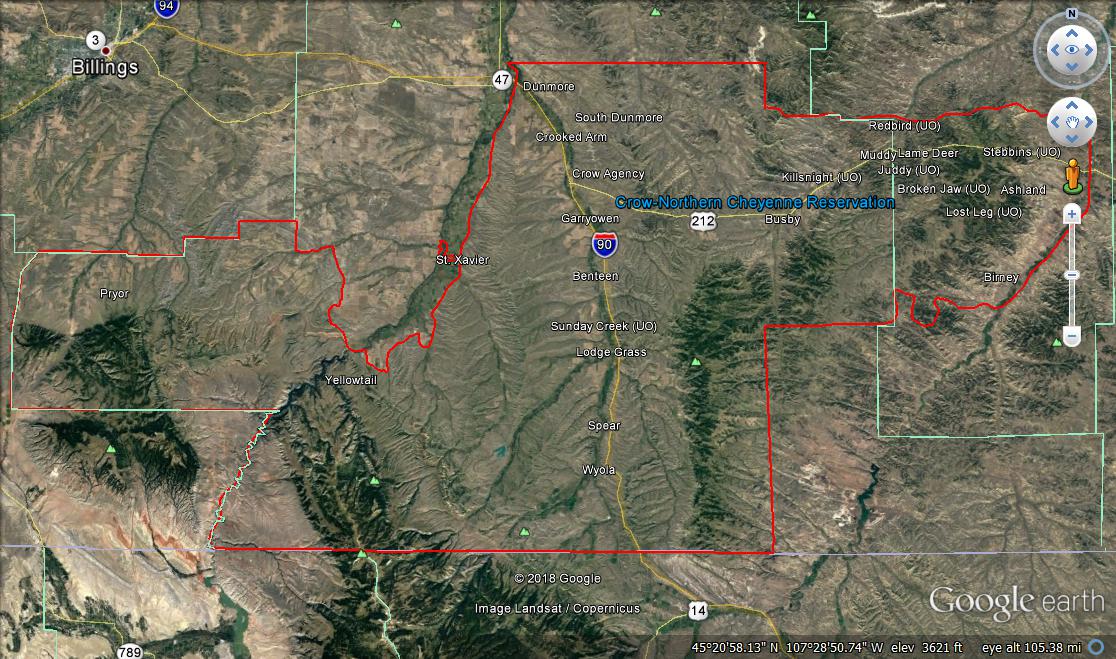 Northern Cheyenne Reservation of Montana